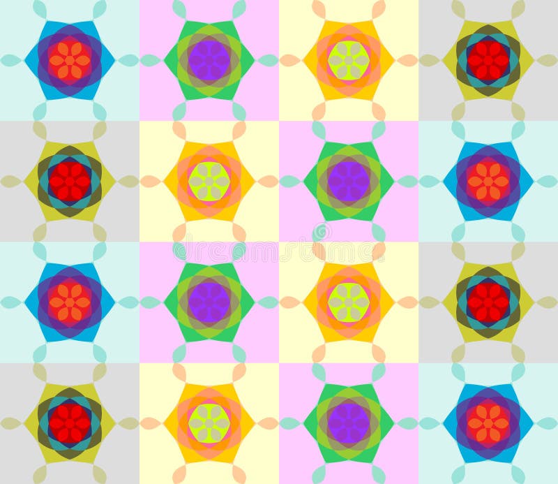 Seamless Patterns with Colorful Texture Stock Vector - Illustration of ...