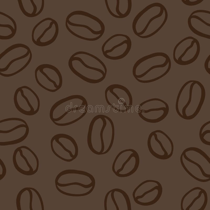 Seamless Patterns and Elements for Coffee S Design Stock Vector ...