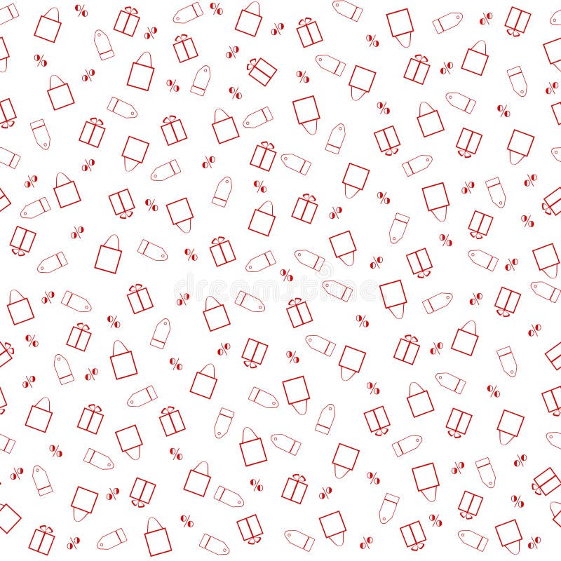 Seamless Patterns for Advertising and Discount Banners. Stores ...