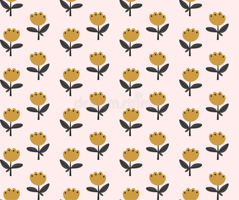 Seamless Patterns in Floral Style.Vector Illustration Stock Vector ...