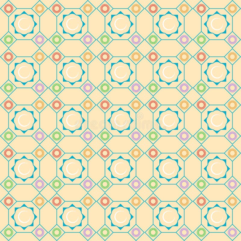 Seamless Patterns Islamic Ornament. Background with Seamless Pattern in ...