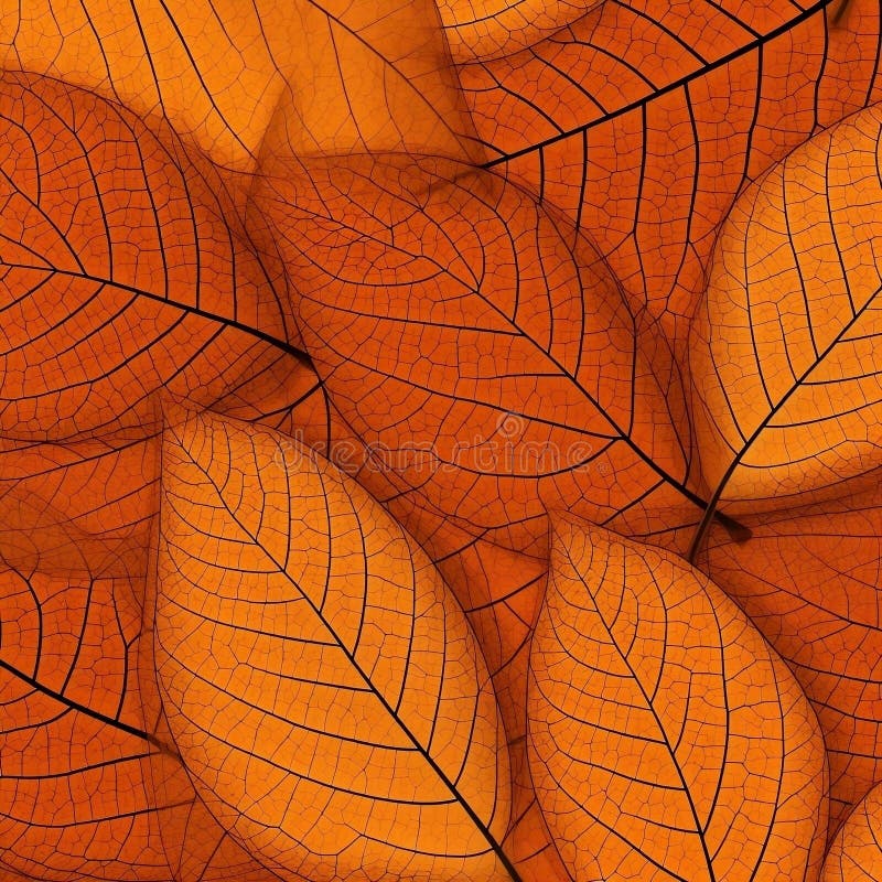 Seamless Patterns with Leaf Stock Illustration - Illustration of plant ...