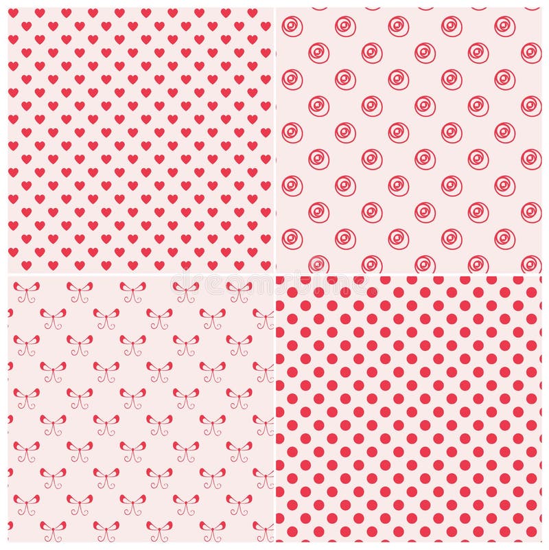 Vintage seamless patterns stock vector. Illustration of lines - 35899727