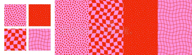 Retro Dot Vector Seamless Patterns Stock Illustrations – 9,117 Retro ...