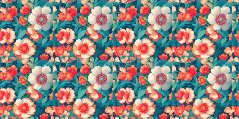 Seamless Patterns Repeating Pattern Design Fabric Art Flat Illustration ...