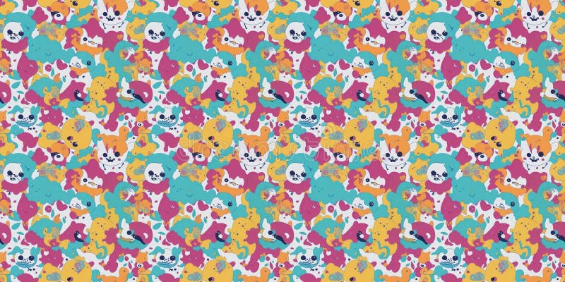 Seamless Patterns Repeating Patterns Design Fabric Art Flat ...