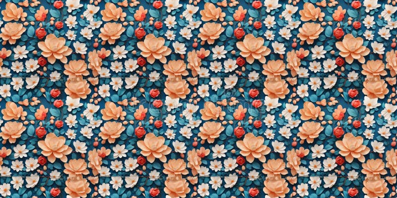 Seamless Patterns Step Repeating Patterns Design Fabric Art Flat ...