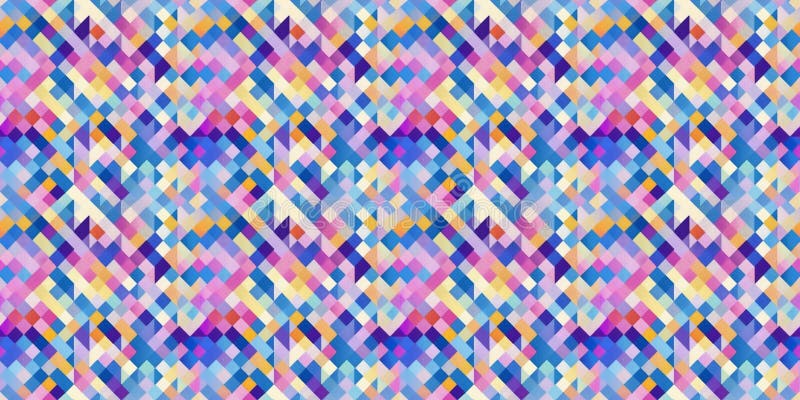 Seamless Patterns Wow Differents Size Square Square More Distance Other Watercolor Repeating ...
