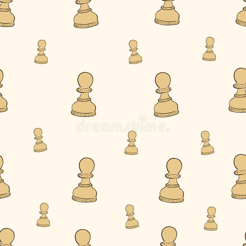 Chessman pawn stock vector. Illustration of figure, design - 55070008