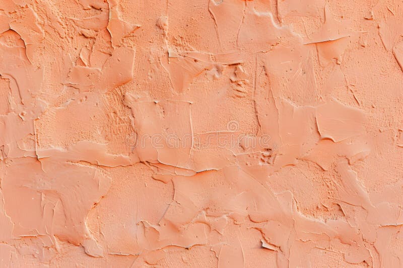 Seamless Peach Orange Stucco Wall Texture Stock Illustration ...