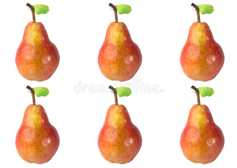 Seamless Pear Texture on a White Background Stock Photo - Image of ...