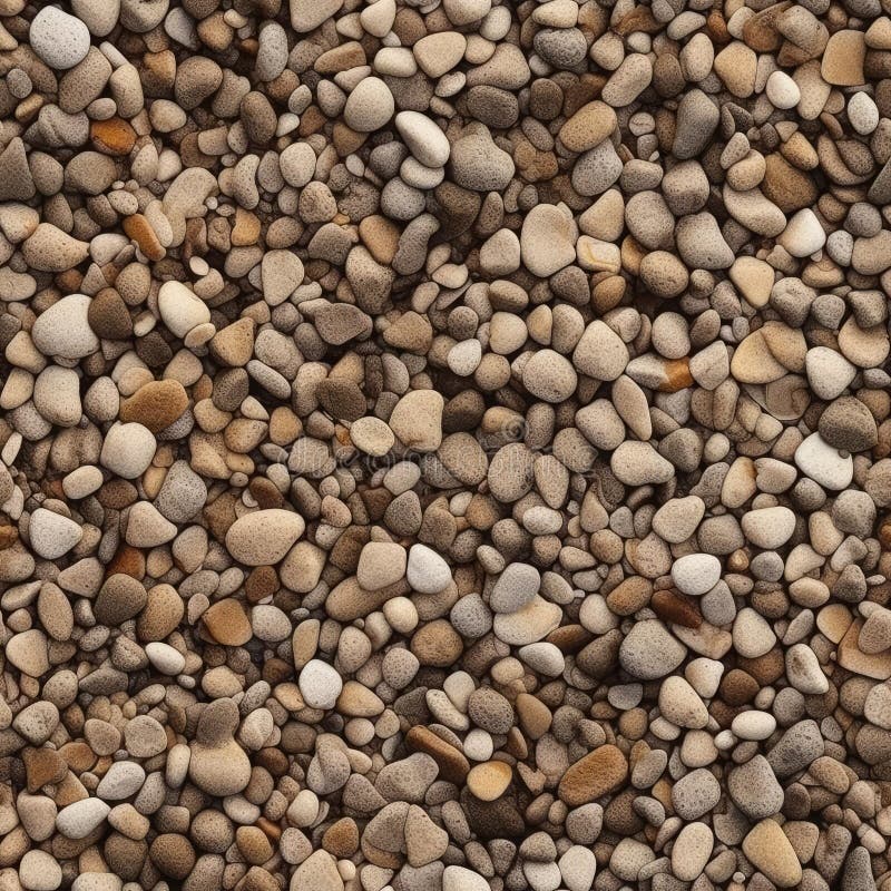 Seamless Pebble Beach Texture Stock Image - Image of natural, pattern ...