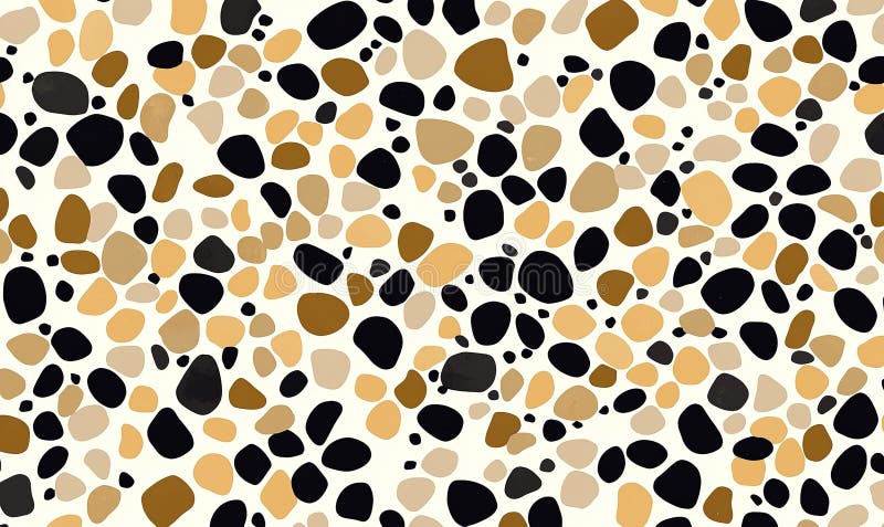 Seamless Pebble Beach Texture Stock Illustration - Illustration of construction, round: 289175894