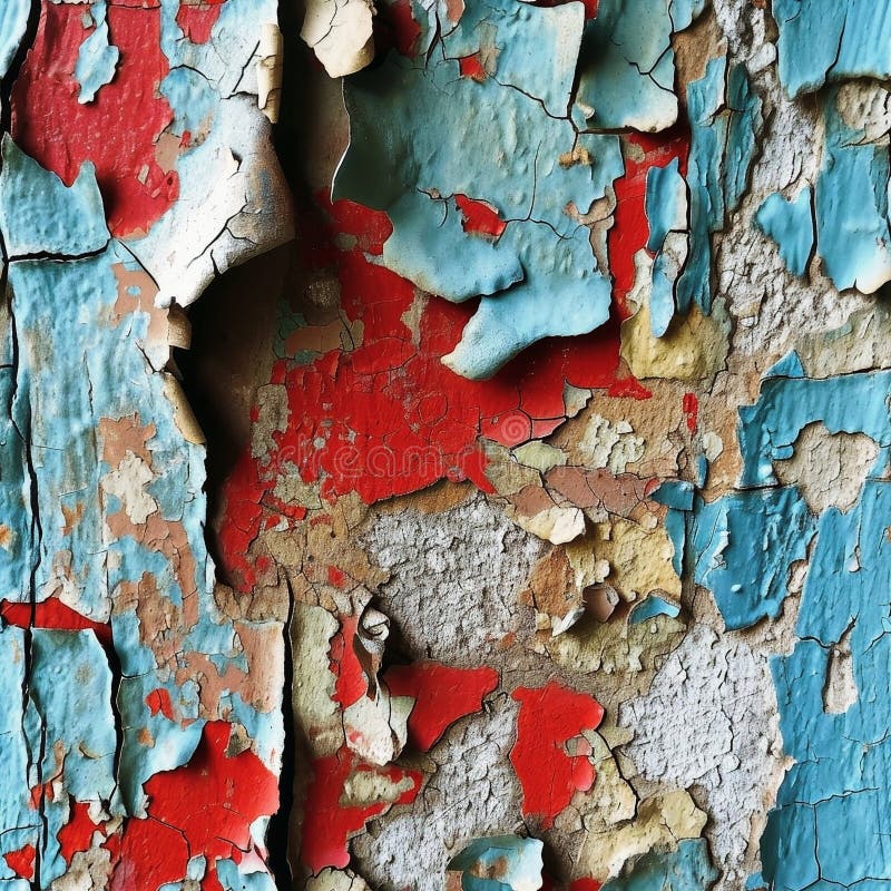 Peeling Paint Texture Seamless Peeling Wall Paint Texture, Old Wall