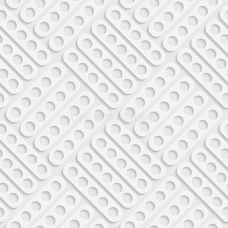 Seamless Perforated Background Stock Vector - Illustration of pattern ...