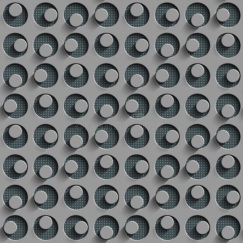 Seamless Perforated Background Stock Vector - Illustration of graphic ...