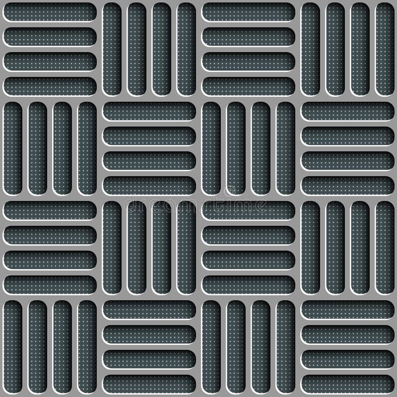 Seamless Perforated Background Stock Vector - Illustration of element ...