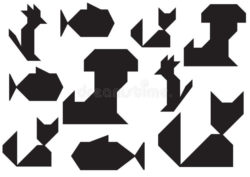 Seamless Pets Texture Simple Shape Stock Illustration - Illustration of ...
