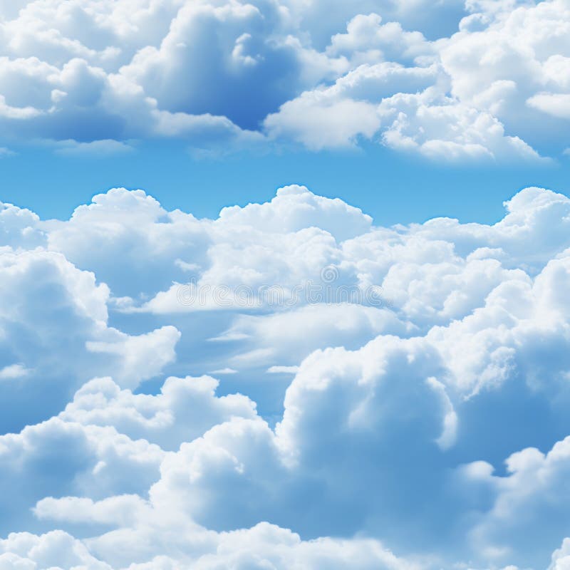 Seamless Photo Realistic Blue Sky and Clouds Textures for Stunning ...