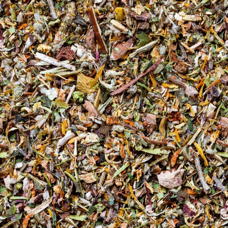 Seamless Photo Texture of Herbal Tea Stock Illustration - Illustration ...