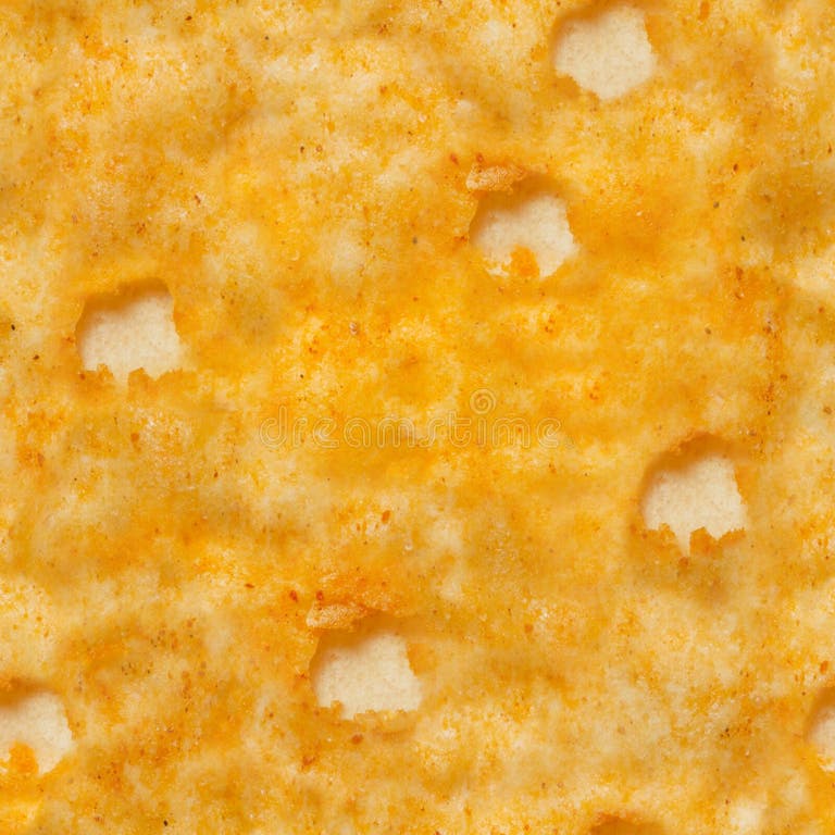 Seamless Photo Texture of Nachos Cracker Stock Illustration ...