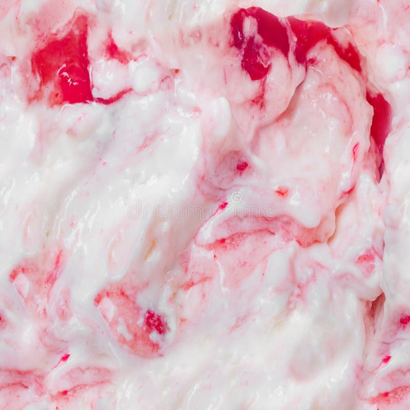 Seamless Photo Texture of Yoghurt with Jam Stock Illustration ...