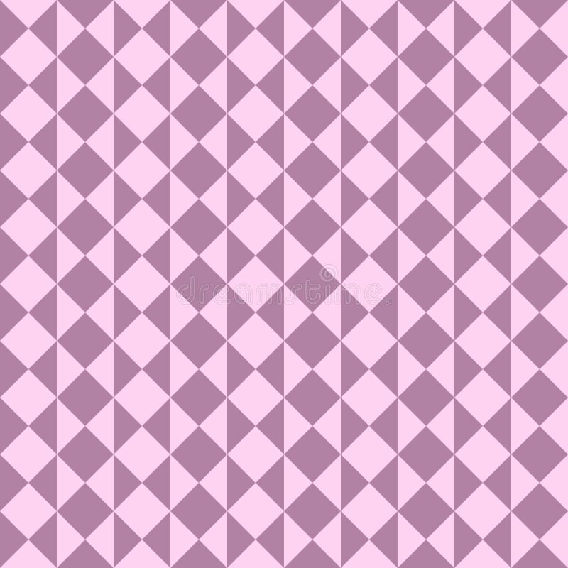 Seamless Pink Color Square Ant Triangle Geometric Pattern Abstract ...