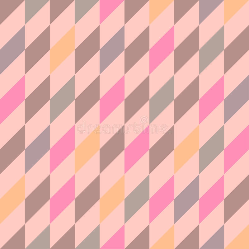 Seamless Pattern of Distorted Diagonal Diamonds Stock Vector ...