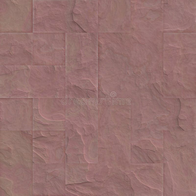 Seamless Pink Stone Brick Texture Illustration Stock Illustration ...