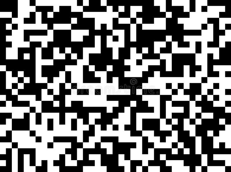 Seamless Pixel Noise Texture Static Interference Grunge Background Tv Screen No Signal Black