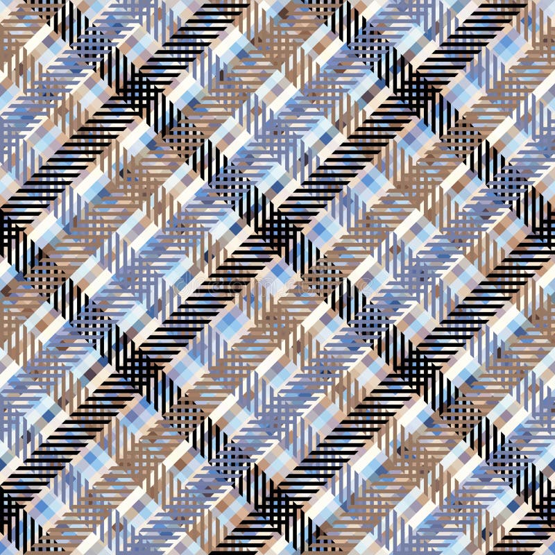 Seamless plaid background. stock vector. Illustration of pattern - 111077579