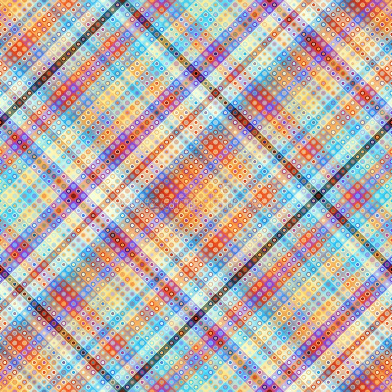 Seamless Plaid Background. Vector Image in Geometric Style Stock Vector - Illustration of ...