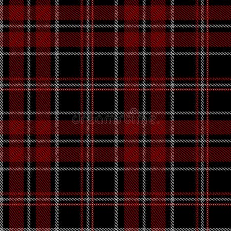Seamless Plaid Line Pattern Design Stock Illustration - Illustration of ...