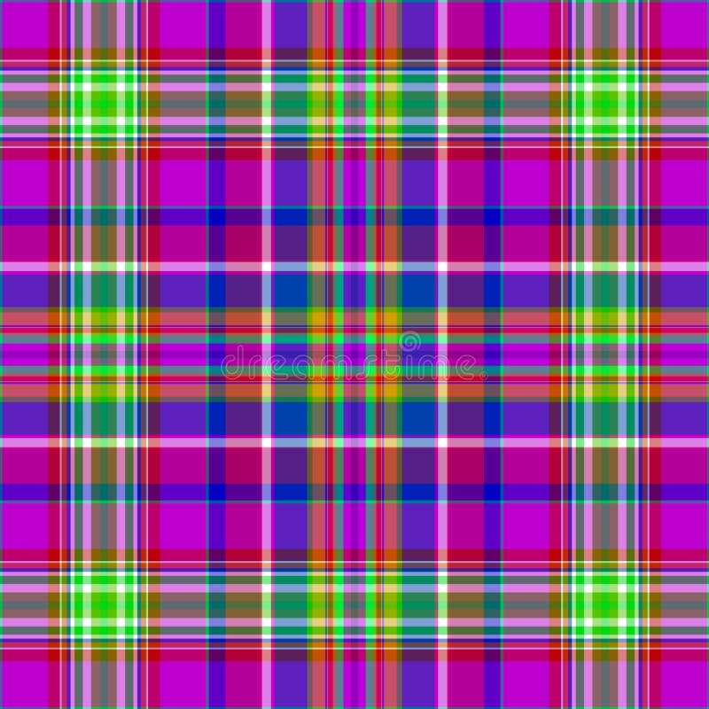 Seamless plaid pattern stock illustration. Illustration of grid - 13738926