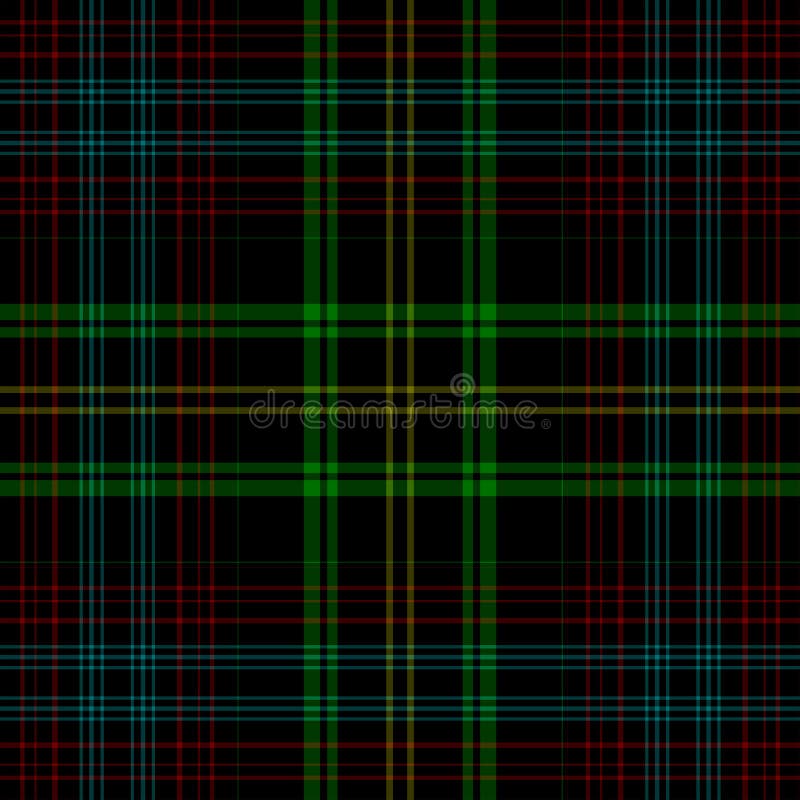 Seamless plaid pattern stock illustration. Illustration of grid - 13807624
