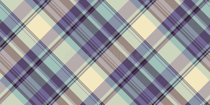 Seamless Plaid Pattern with Soft, Muted Colors. Ideal for Backgrounds ...