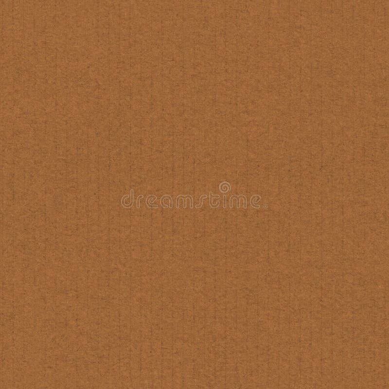 Seamless Plain Cardboard Box Background. Empty Textured Brown Paper ...