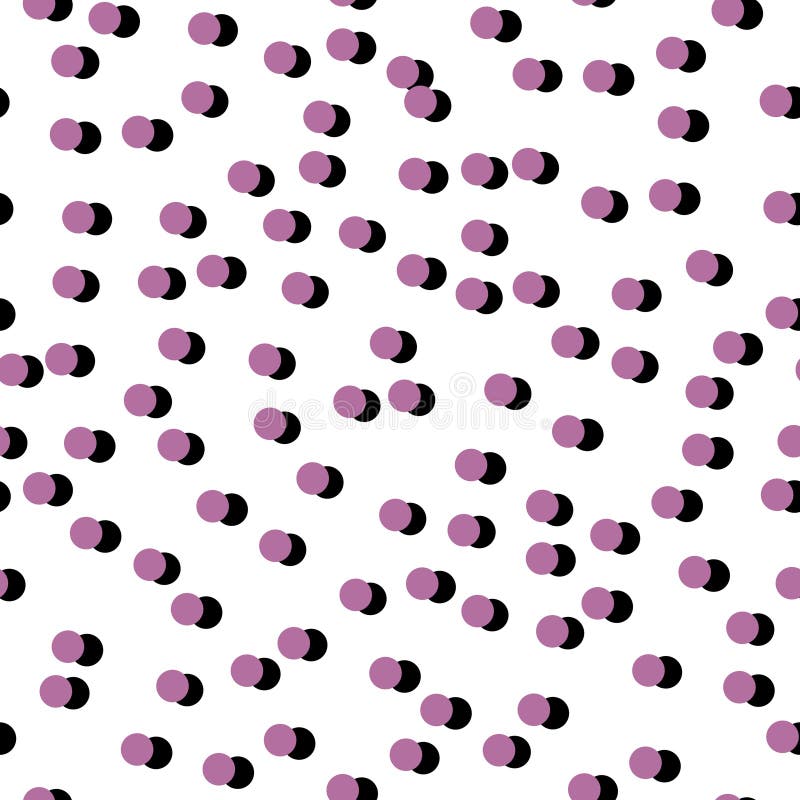 Seamless Polka Dots Pattern for Fabrics and Textiles and Packaging and ...