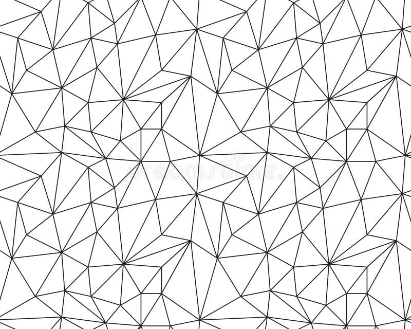 Seamless polygonal pattern stock vector. Illustration of graphic ...