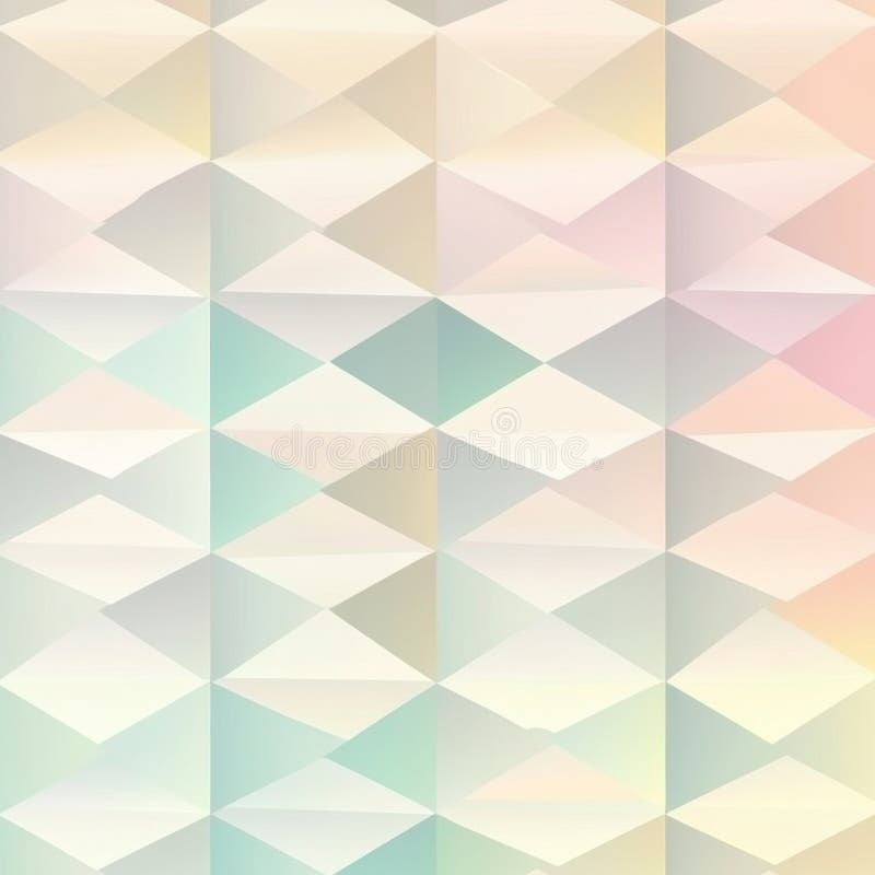 Seamless Polygonal Pattern Featuring Soft Gradients with a Low-poly ...