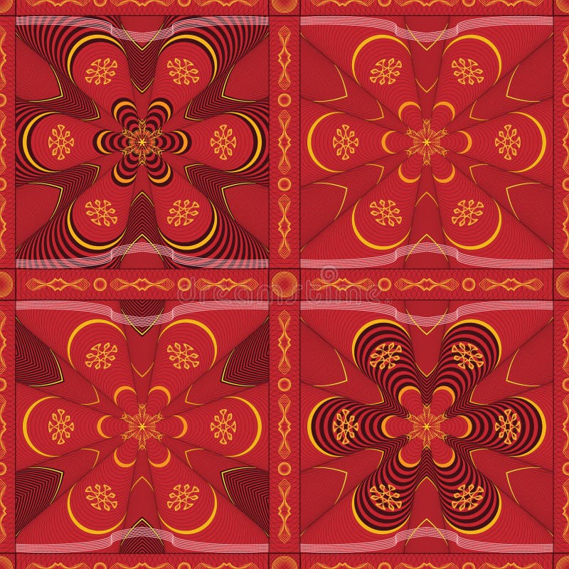 Gothic Ceiling (seamless Pattern) Stock Vector - Illustration of decor ...