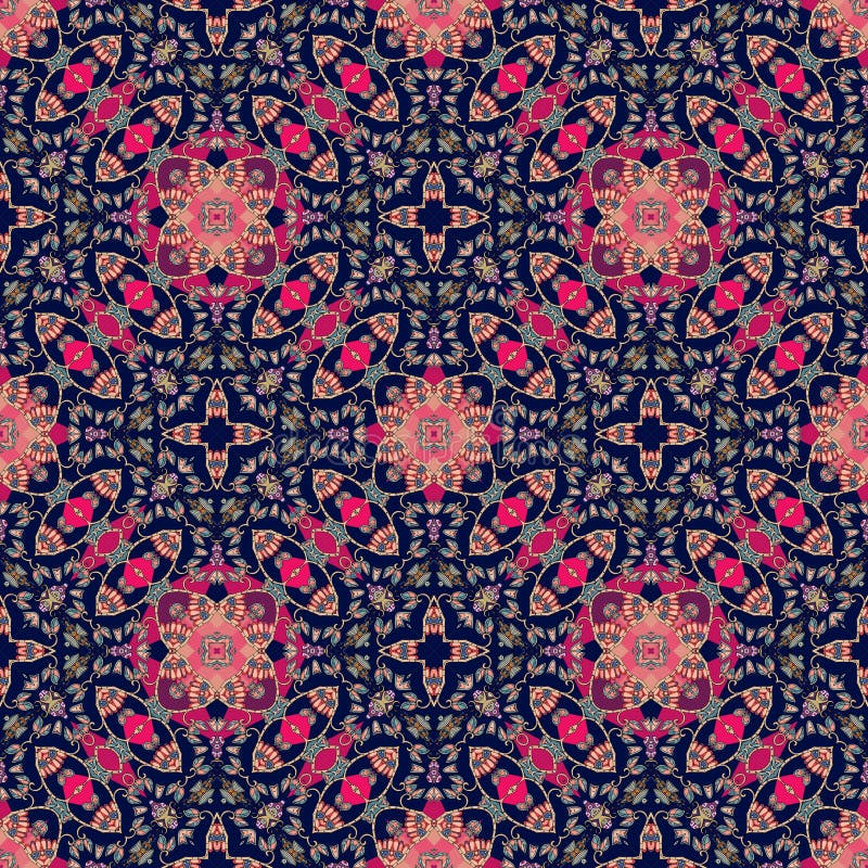 Seamless Print for Fabric. Stylized Checkered Pattern. Stock ...