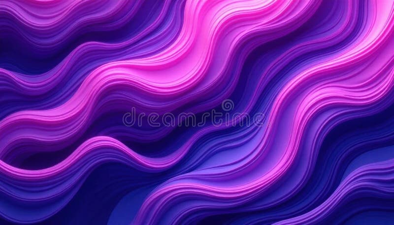 Seamless Purple Abstract Wave Pattern Swirling, Vibrant, Dynamic Design ...