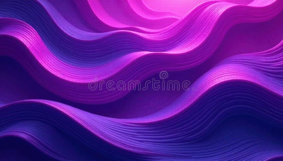 Seamless Purple Abstract Wave Pattern Swirling, Vibrant, Dynamic Design ...