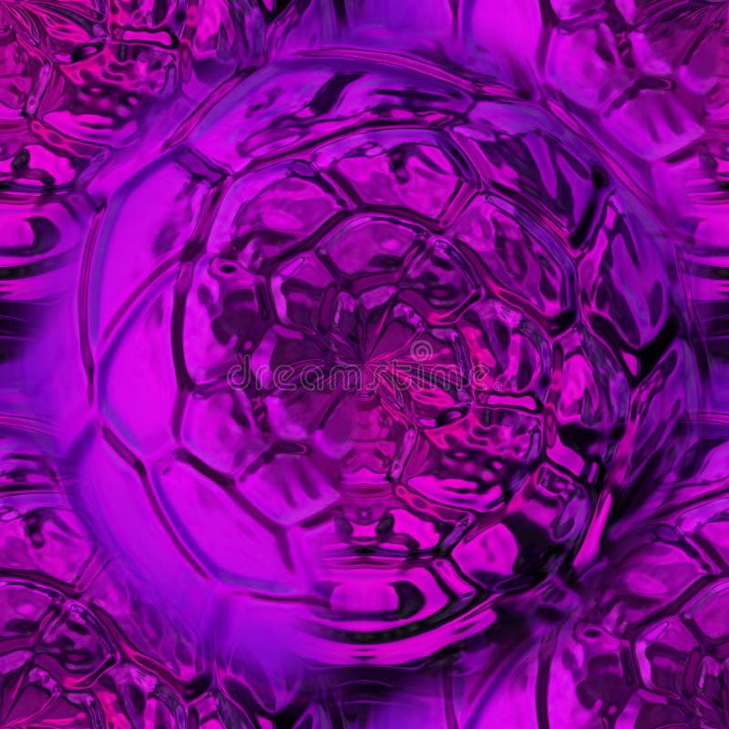 Seamless Purple Background with Round Elements. Beautiful Abstraction ...