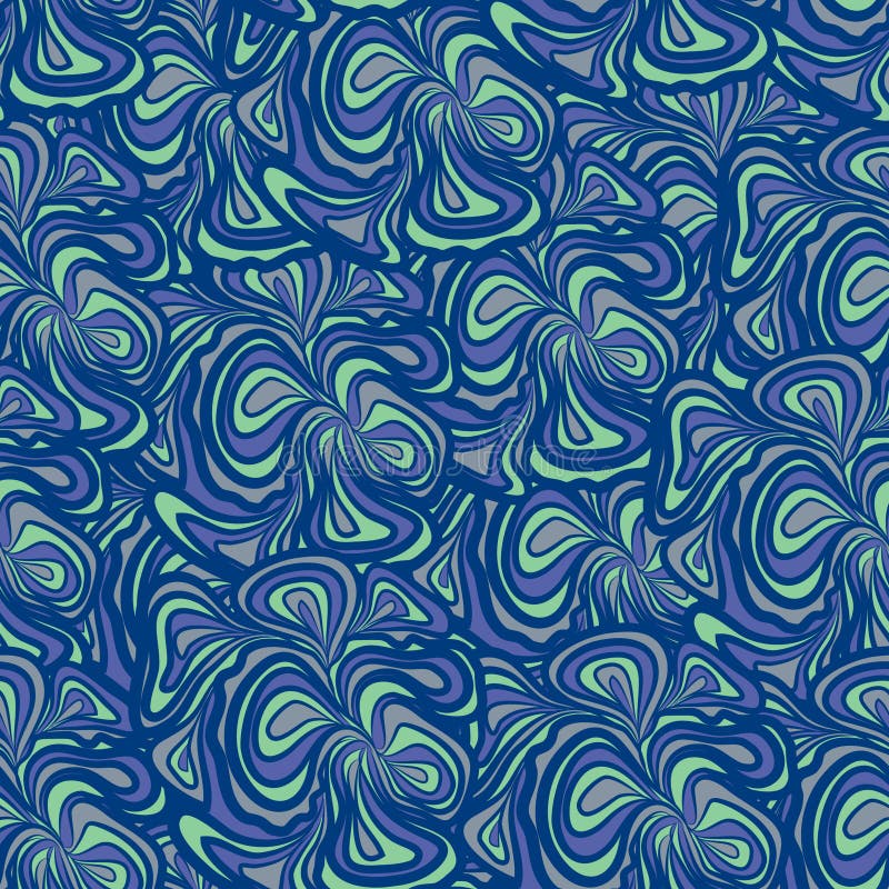 Seamless Purple-blue Pattern Stock Vector - Illustration of element ...