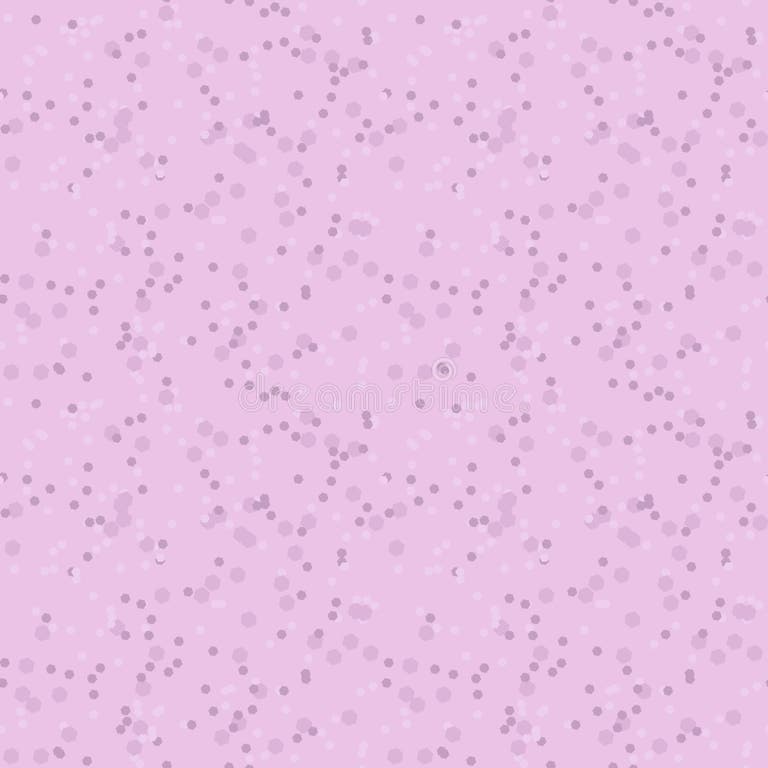 Seamless Purple Confetti Hexagon Pattern on Pink Background Stock ...