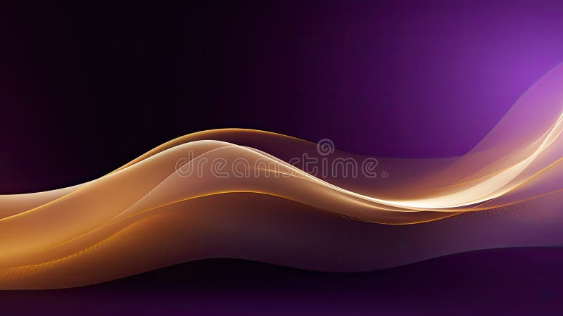 Seamless Purple Gold Background Stock Illustration - Illustration of ...