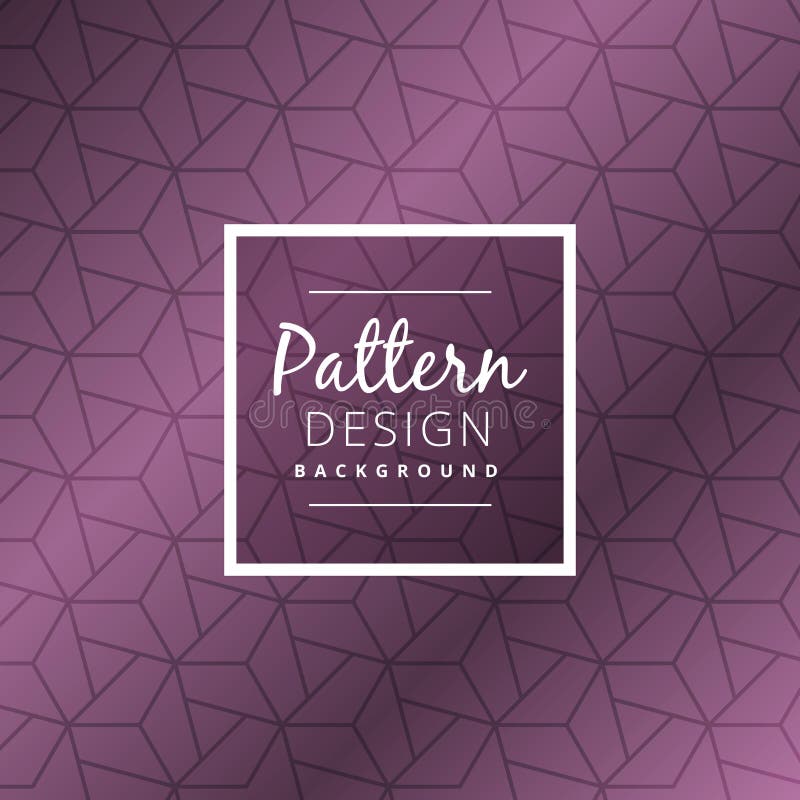 Seamless Purple Pattern Design Vector Design Illustration Stock Vector ...