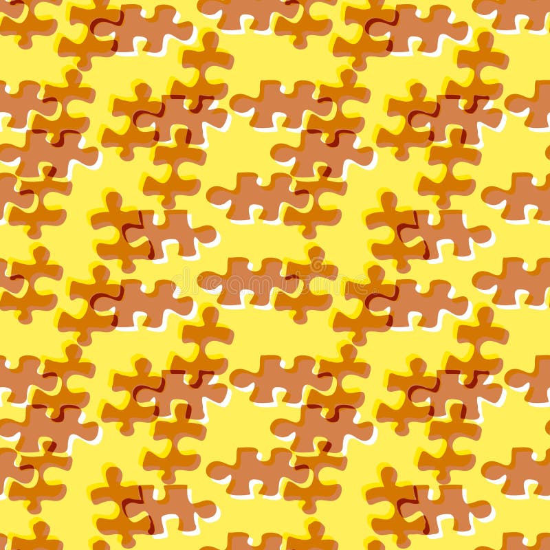 Seamless puzzle pattern stock vector. Illustration of piece - 96583002